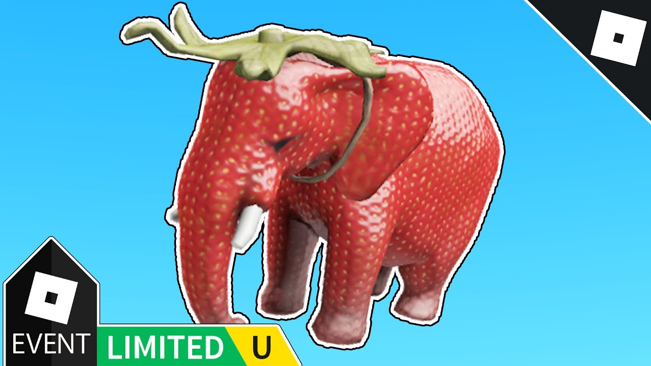 Cómo conseguir a strawberry elephant en Roblox - TechBite